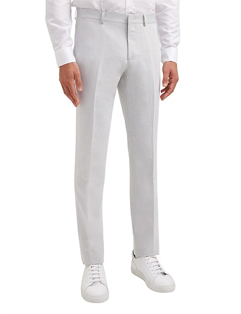 Calibre Linen Cotton Twill Suit Pant | David Jones