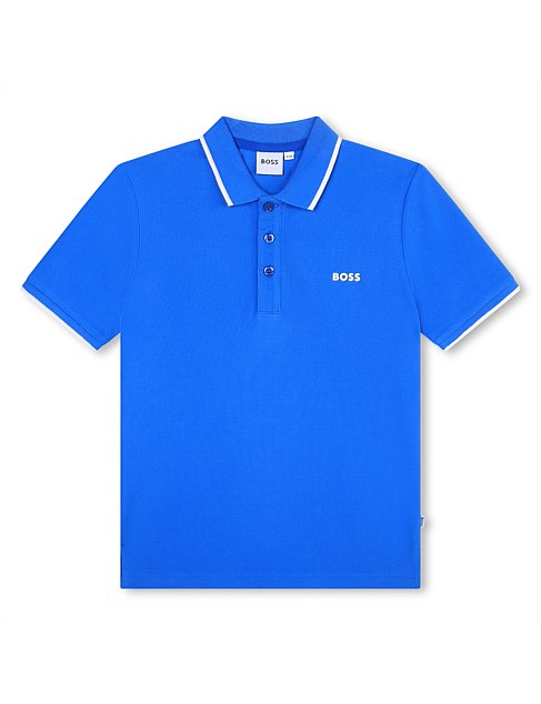 Boss Short Sleeve Polo (6-12) | David Jones