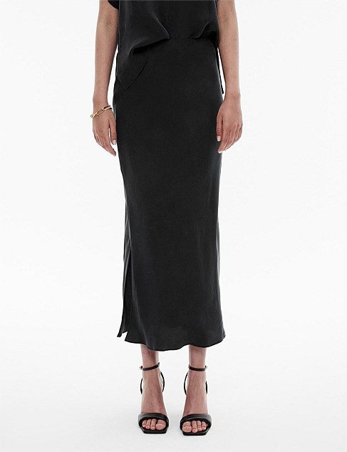 Witchery Cupro Maxi Skirt | David Jones