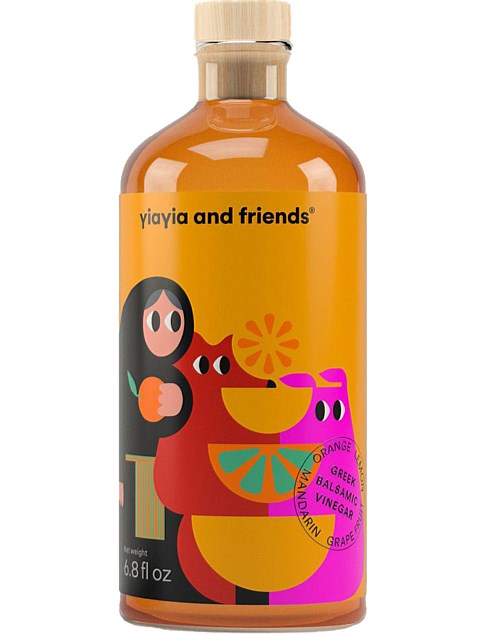 Yia Yia and Friends Yellow Fruit Vinegar 200ml | David Jones