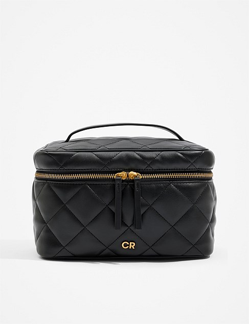 Country Road Quilted Large Cosmetic Case | David Jones