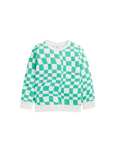 Seed Heritage Checkerboard Sweat | David Jones