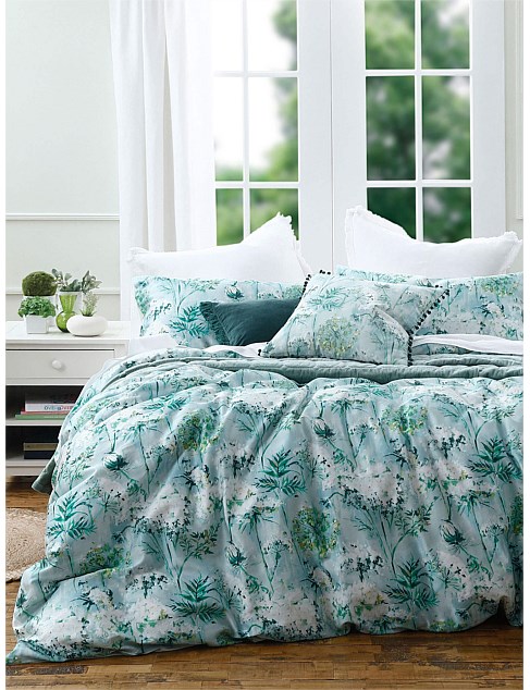 Mm Linen Super King Quilt Cover Set Irena | David Jones