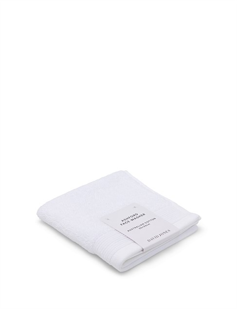 David Jones Ashford Australian Cotton Face Washer | David Jones