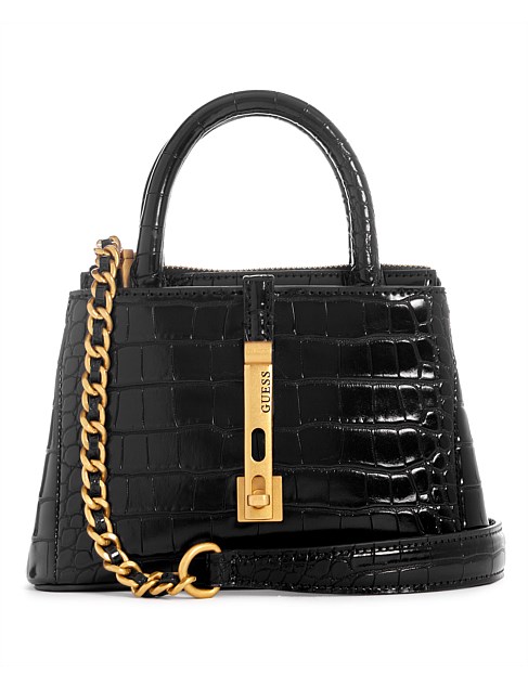 Guess James Mini Satchel Bag | David Jones