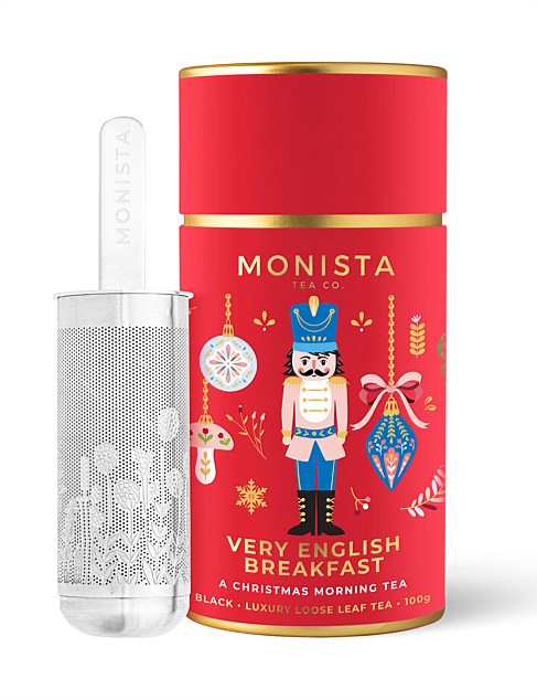 Monista Tea Tea For One -Very English Breakfast Christmas | David Jones