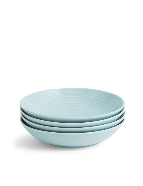 Royal Doulton Gordon Ramsay Maze Pasta Bowl 24cm Blue, Set Of 4 | David ...