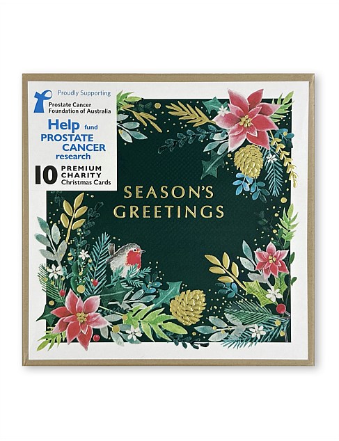 Simson Poinsettia Floral Boxed Cards | David Jones