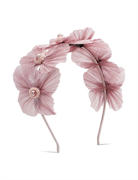 Morgan & Taylor Diana Sinamay Fan Headpiece | David Jones