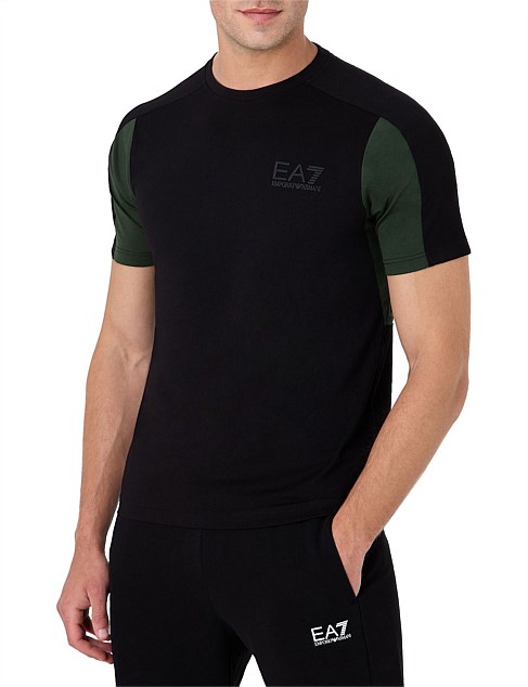 Ea7 Athletic Colour Block Tee | David Jones