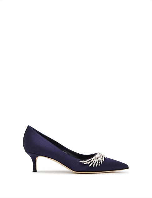 Manolo Blahnik Pluma Pump 50 | David Jones