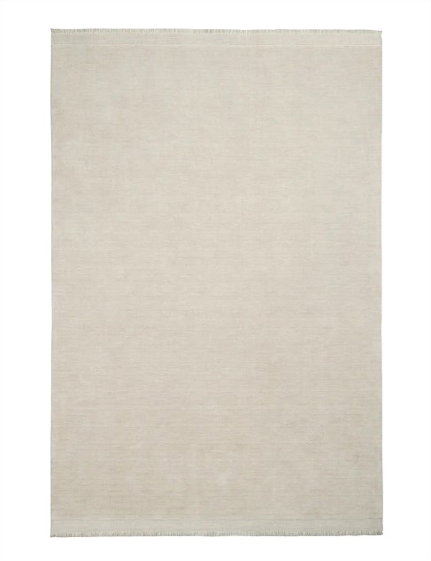 Weave Silvio Rug Handwoven Wool In Ecru 2x3m | David Jones
