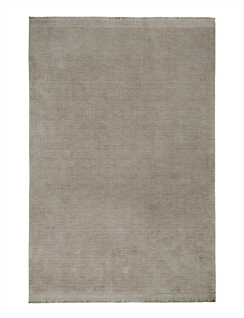 Weave Silvio Rug Handwoven Wool In Flint 2x3m | David Jones