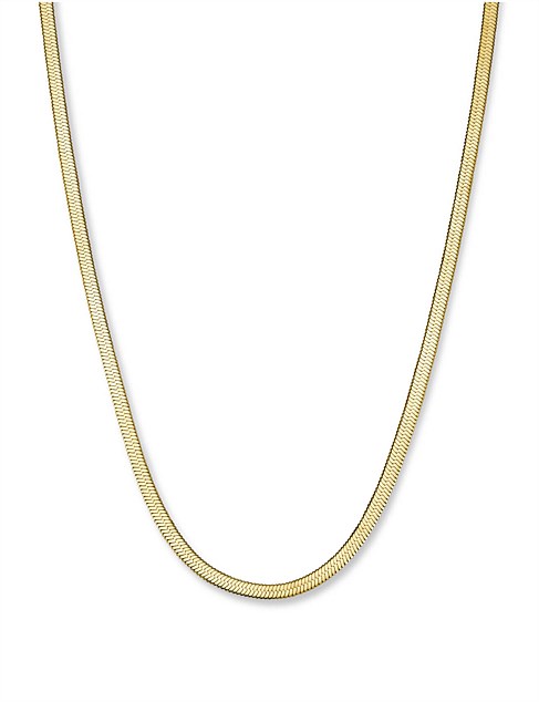 Rosefield Snake Gold Necklace | David Jones