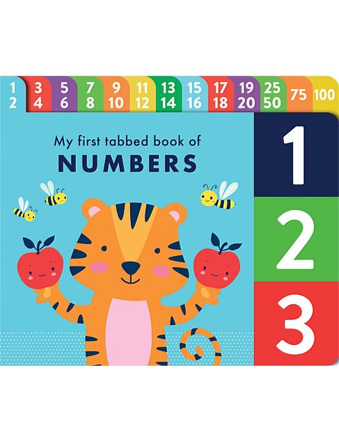 Lake Press Chunky Tabbed Board Book -123 | David Jones