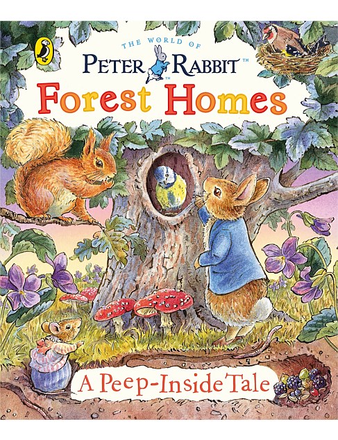 Penguin Peter Rabbit Forest Homes A Peep-inside Tale | David Jones