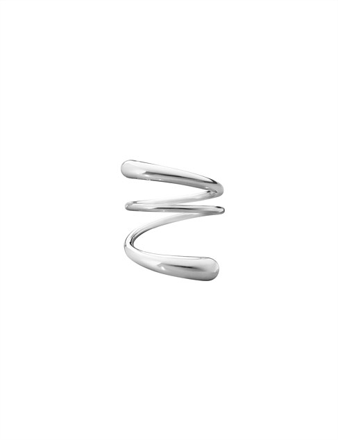 Georg Jensen Mercy Twist Ring Silver | David Jones