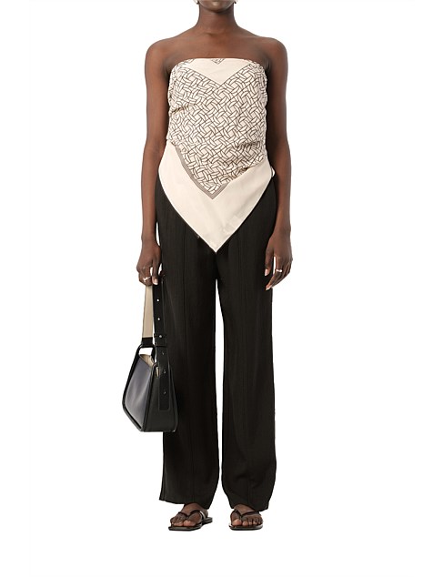 Elka Collective Monogram Silk Blend Scarf | David Jones