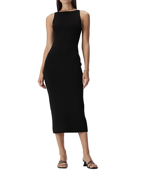 Elka Collective Fletcher Sleeveless Knit Midi Dress | David Jones