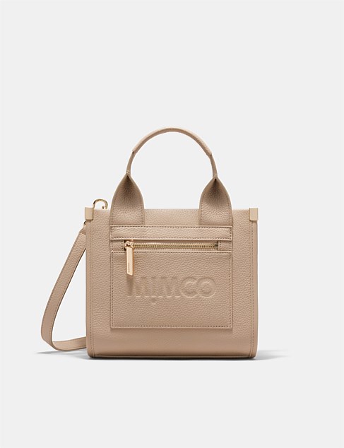 Mimco Patch Leather Mini Tote Bag | David Jones