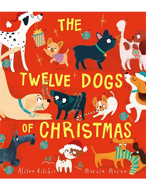 Simon & Schuster the Twelve Of Dogs Christmas | David Jones