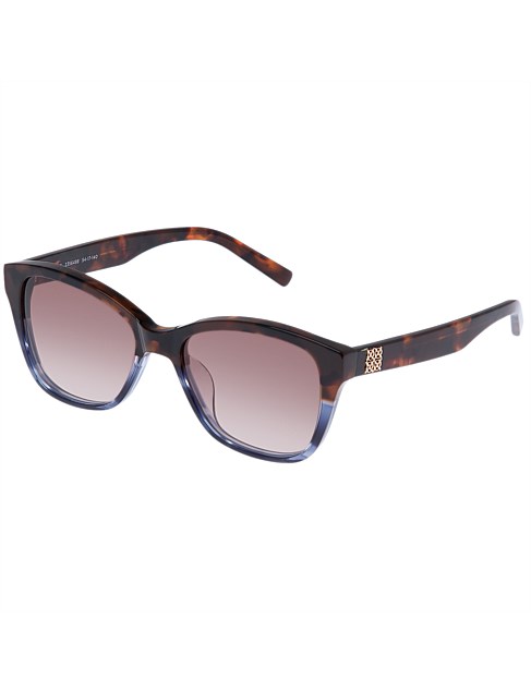 Oroton Goldie Navy D-frame Sunglasses | David Jones