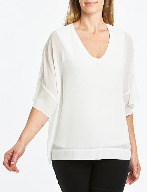 Ping Pong Overlay Top | David Jones