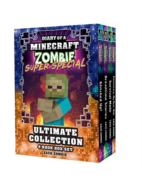 Scholastic Diary Of A Minecraft Zombie Ultimate 4 Book Collection ...