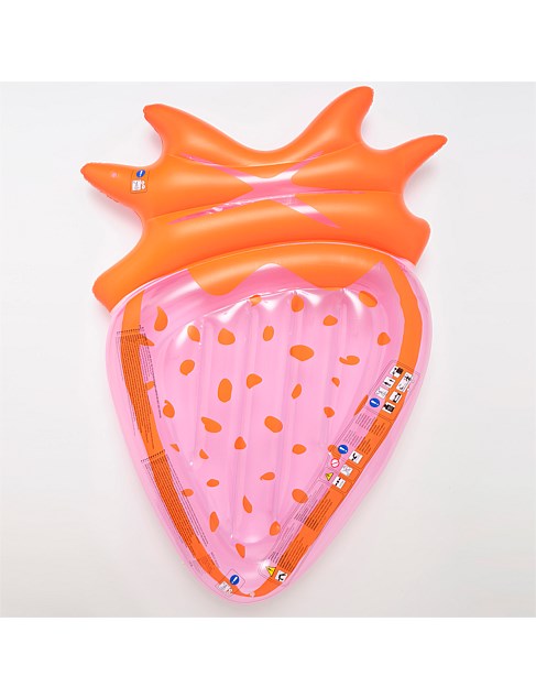 Sunnylife Luxe Lie-on Float Strawberry | David Jones