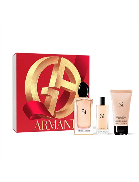 Giorgio Armani Si Edp 100ml Gift Set | David Jones