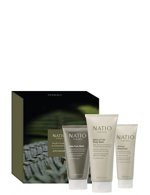 Natio Active Essentials Natio Men Gift Set | David Jones