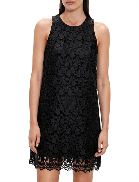 Veronika Maine Tulip Lace Tank Shift Dress | David Jones