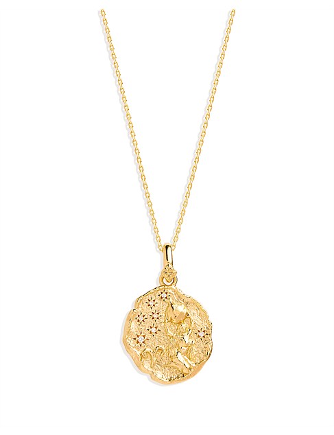 By Charlotte She Is Zodiac Necklace -Aries | David Jones