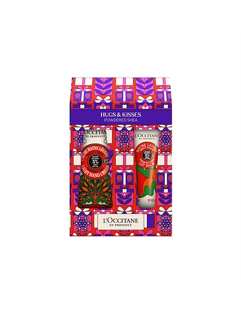 L'occitane Hug & Kiss Powdered Shea Duo | David Jones