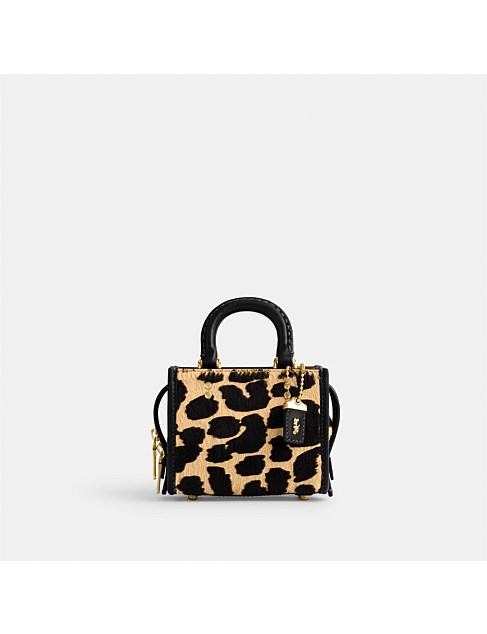Coach Rogue 12 With Leopard Print | David Jones