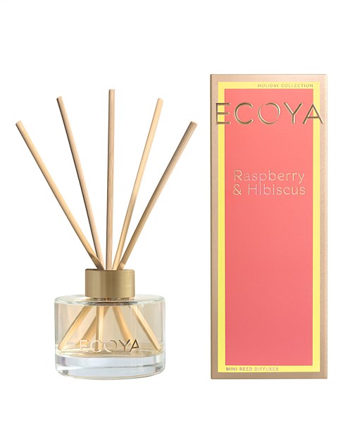 Ecoya Raspberry & Hibiscus Mini Diffuser 50ml | David Jones