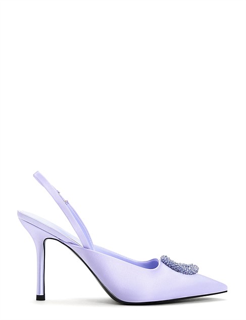 Charles & Keith Women's Covered Open-back Heels Sandal | David Jones