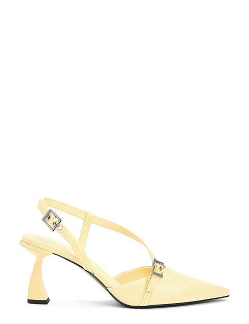 Charles & Keith Women's Covered Open-back Heels Sandal | David Jones