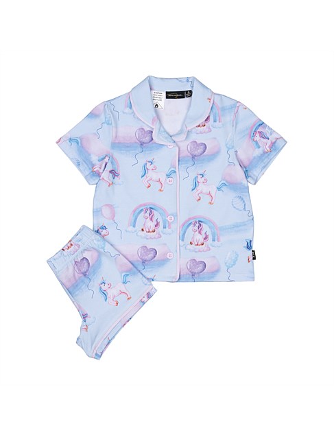 Rock Your Kid Unicorn Rainbow Girls Pyjamas 2-7 | David Jones