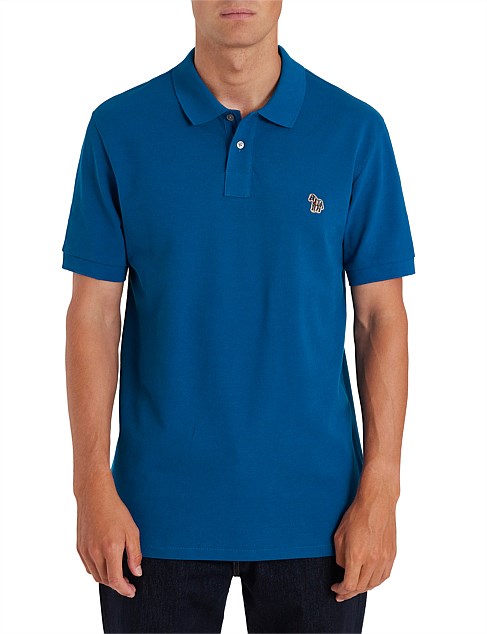 Ps By Paul Smith Mens Reg Fit Ss Polo Shirt Zebra | David Jones