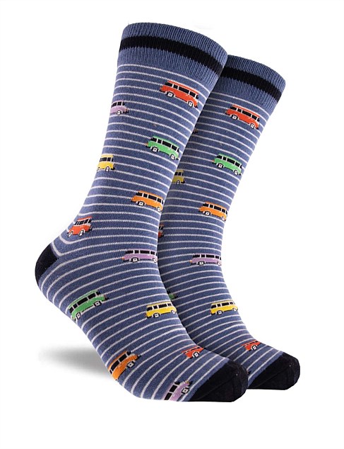 Mitch Dowd Vw Combi Socks | David Jones