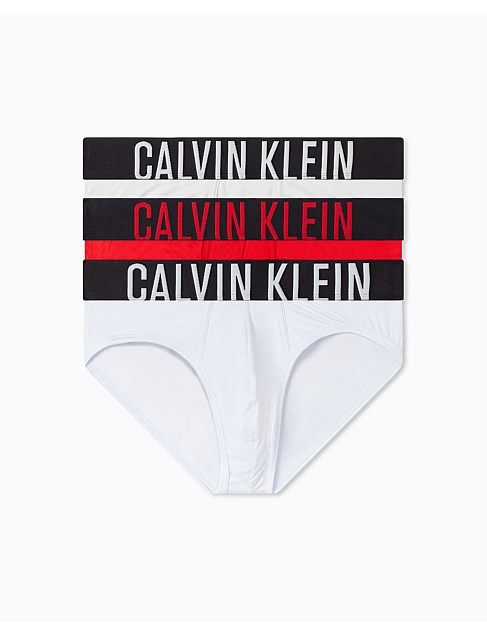 Calvin Klein Hip Brief 3 Pack | David Jones