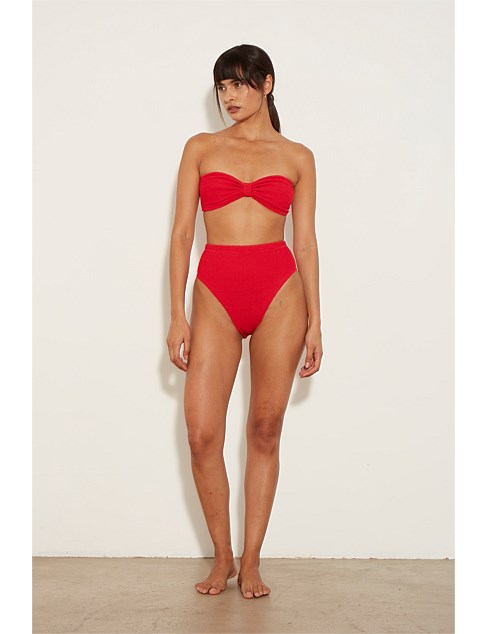 Hunza G Ruby Bandeau Bikini Two Piece Set | David Jones
