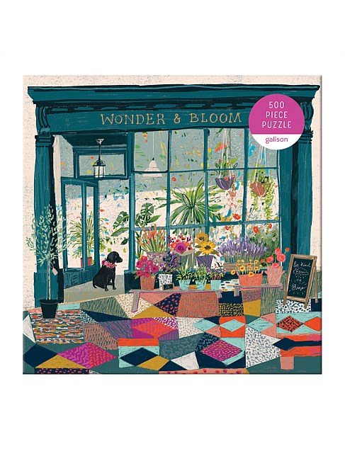 Galison Wonder & Bloom Puzzle 500 Piece | David Jones