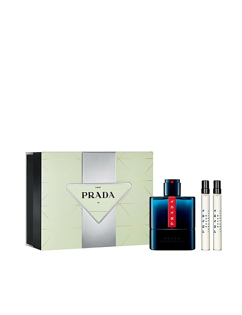 Prada Luna Rossa Ocean Eau De Toilette 100ml Holiday Set | David Jones