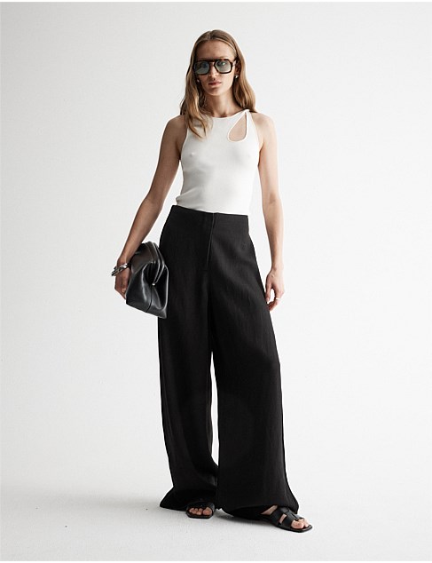 Elka Collective Silves Cut Out Knit Top | David Jones