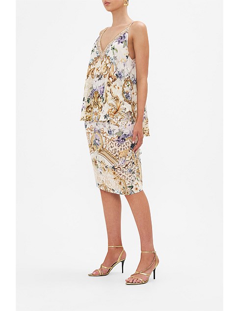 Camilla V Neck Cami | David Jones