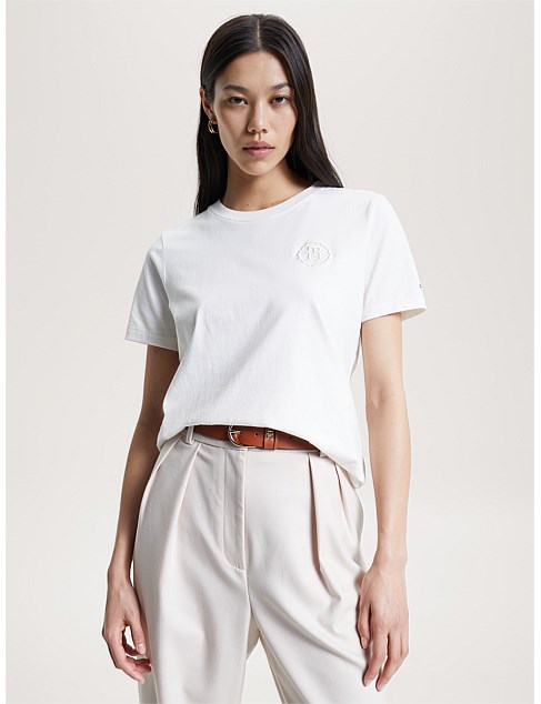 Tommy Hilfiger Smd Mdrn Reg Emb Crew Neck T-shirt | David Jones