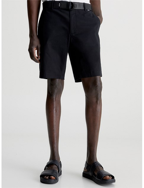 Calvin Klein Modern Twill Slim Short Belt | David Jones