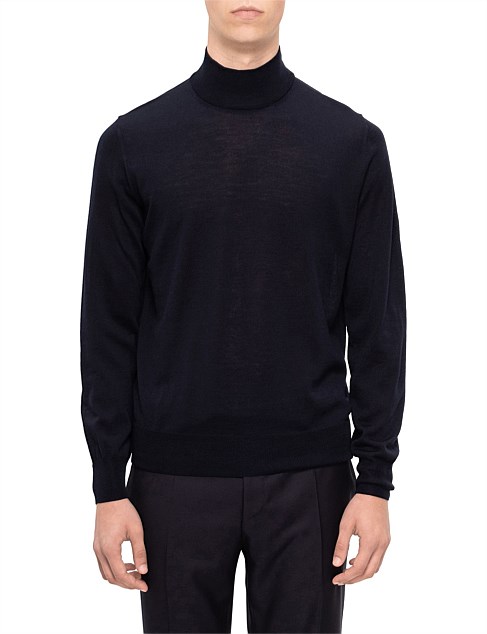 Canali C0002 Turtle Neck Knit | David Jones